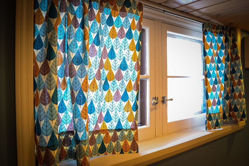 curtains, stain, and one small fix - Things I Made Today
