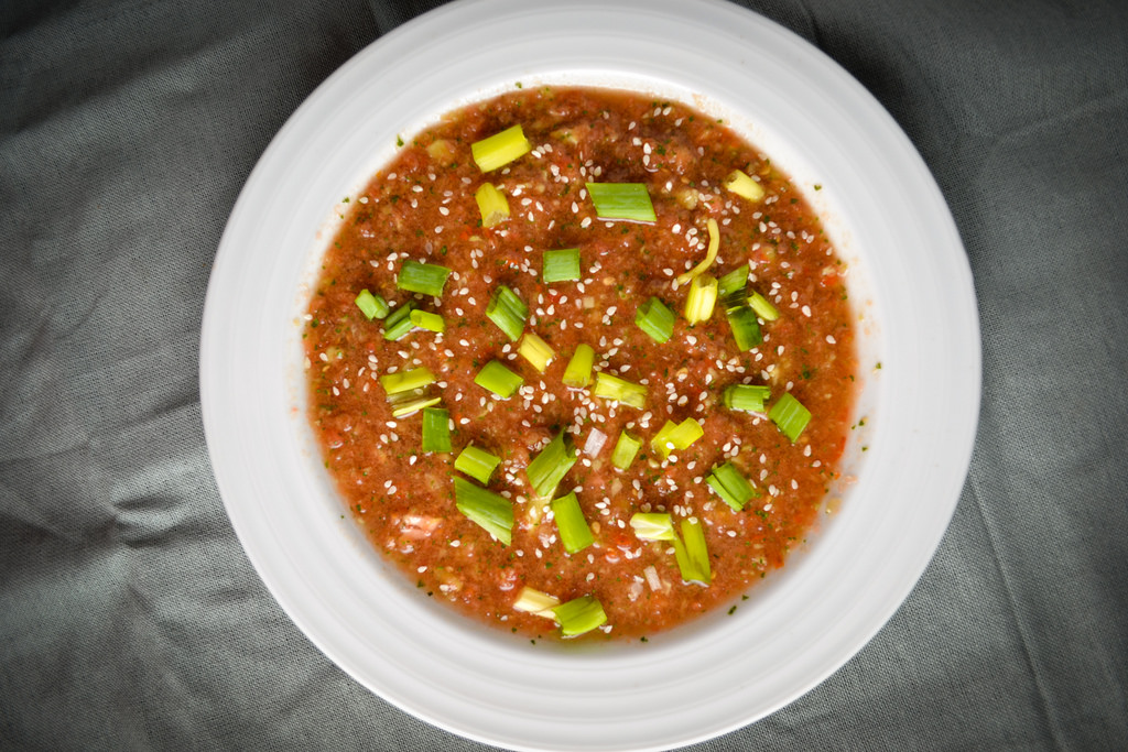 Asian-Flavored Gazpacho - Things I Made Today